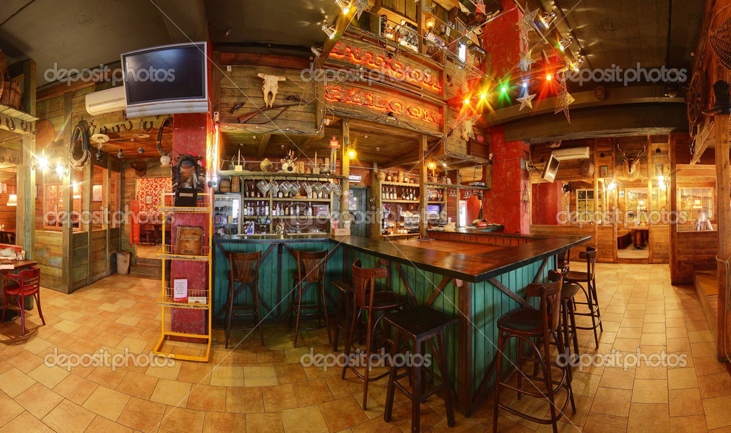 Luxury restaurant in european style Stock Photo by ©fiphoto 32030017