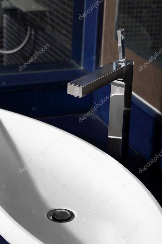 Water tap in modern interior ⬇ Stock Photo, Image by © fiphoto #45866481