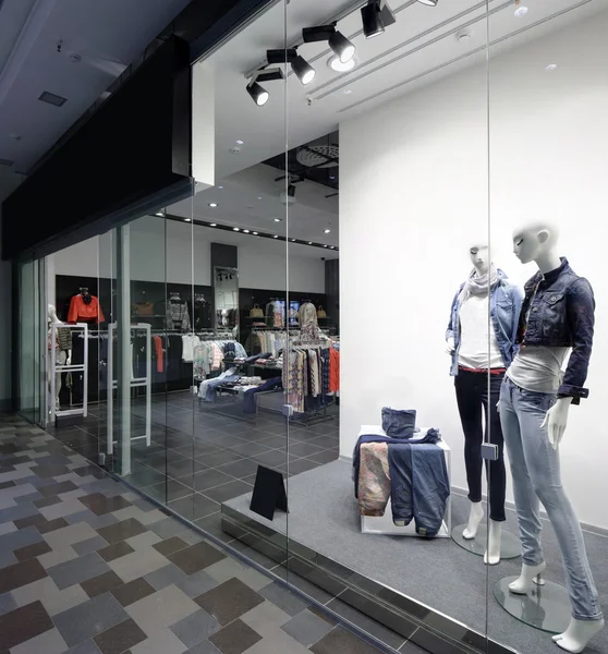 Window of beautiful european store — Stock Photo © fiphoto #50735119