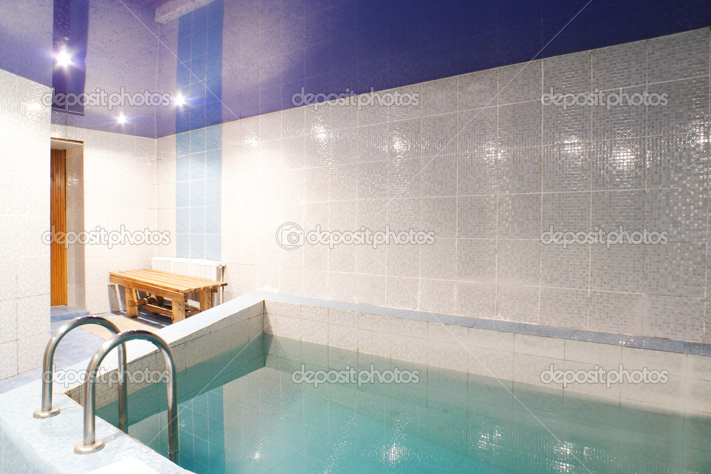 Modern interior of swimming pool Stock Photo by ©fiphoto 50734495