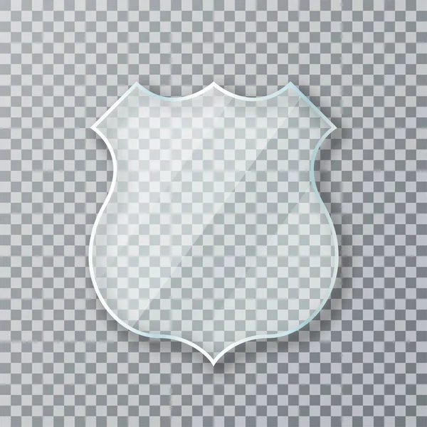 Glass Shield Transparent Glass Shield Acrylic Panel Conceptual Symbol ...