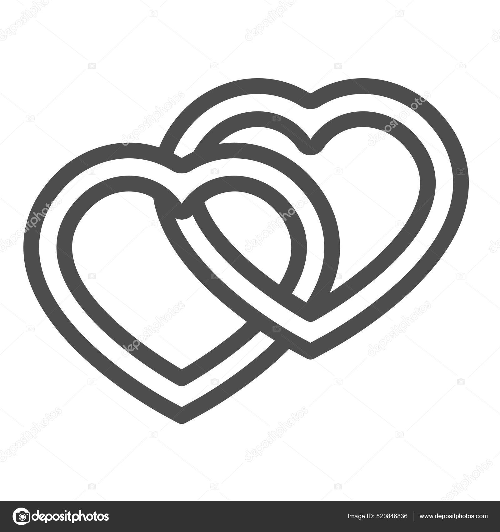 Two Hearts Intertwined