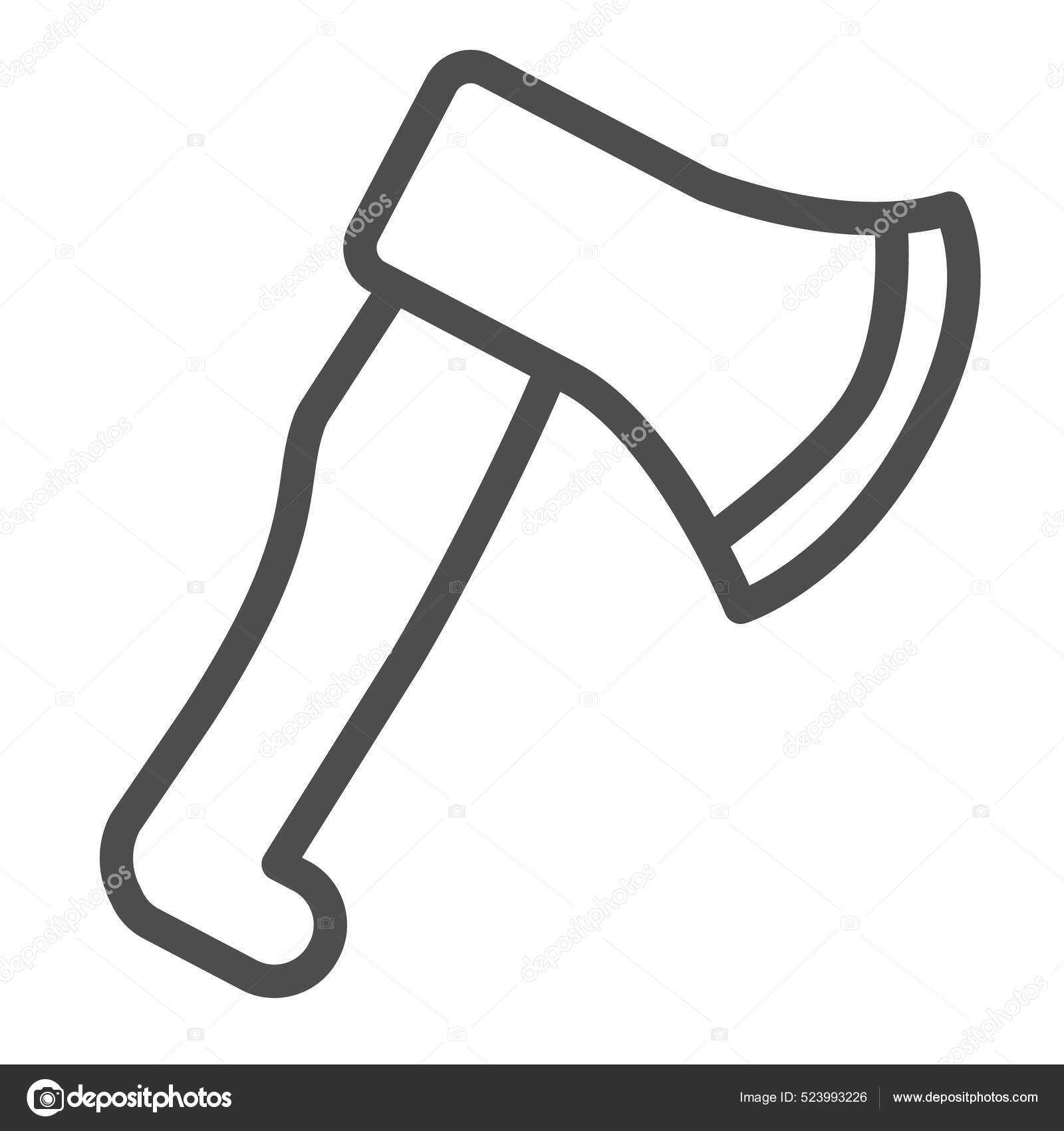 Axe Clip Art Black And White