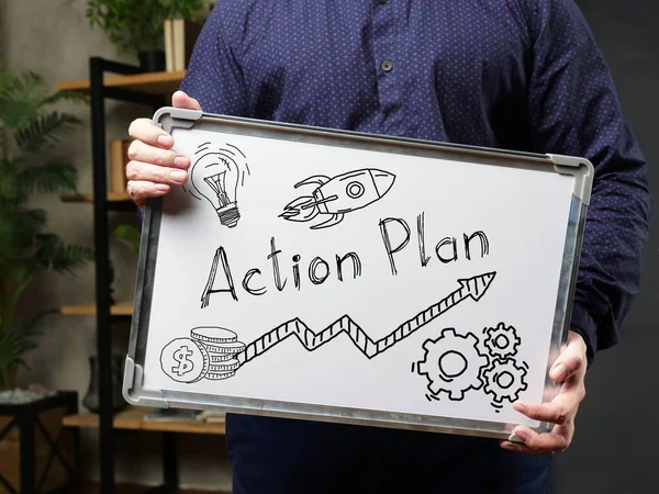 Plan Check Act Pdca Shown Using Text — Stock Photo © andrewde #576862414