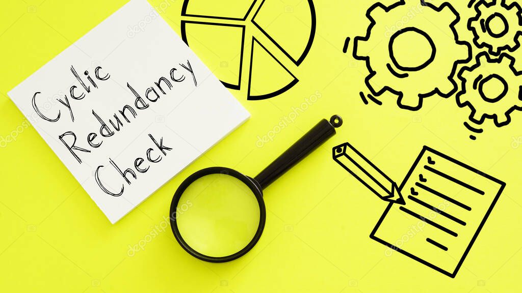 Cyclic Redundancy Check CRC is shown using a text 2023