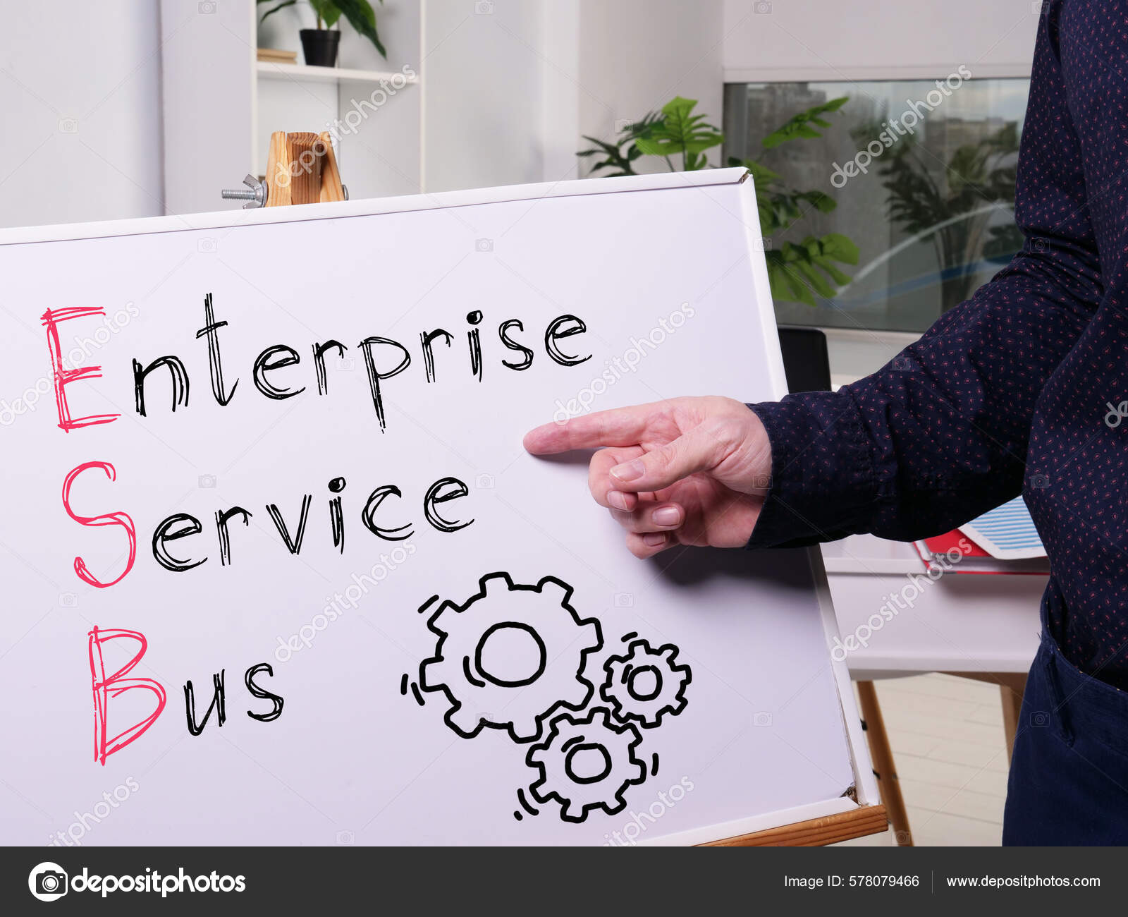 Enterprise Service Bus Esb Shown Using Text — Stock Photo © andrewde ...