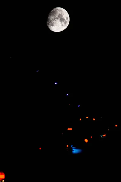 Car night moon Stock Photos, Royalty Free Car night moon Images ...