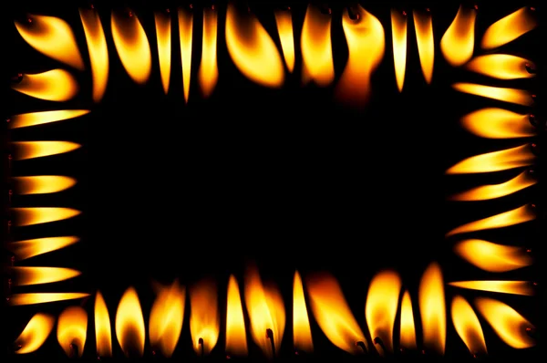Flaming frame - Stock Image - Everypixel