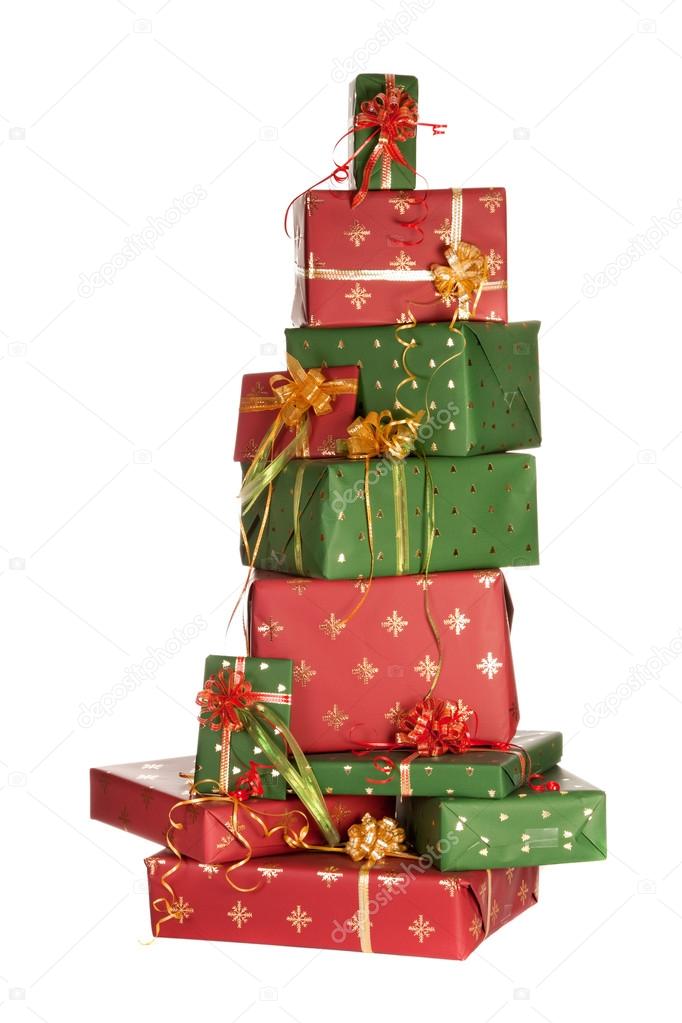 Stack Of Presents Illustration