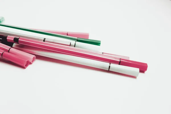 Beautiful School Background Felt Tip White Marker Painting Stock Photo ...