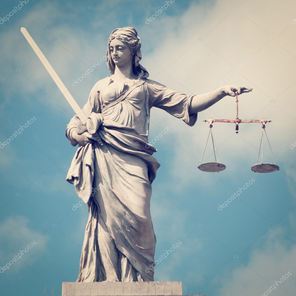 Lady of Justice — Stock Photo © ventanamedia #39947129