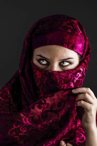 Red veil Stock Photos, Royalty Free Red veil Images | Depositphotos