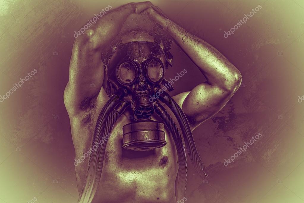 Man in gas mask Stock Photo by ©outsiderzone 38086655