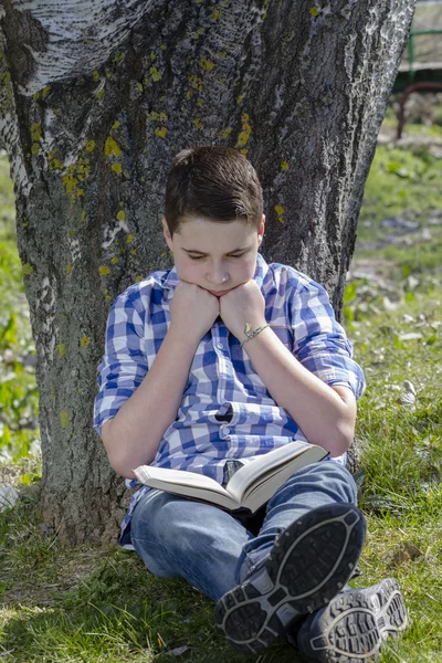 Boy reading a book Stock Photo by ©outsiderzone 42460841
