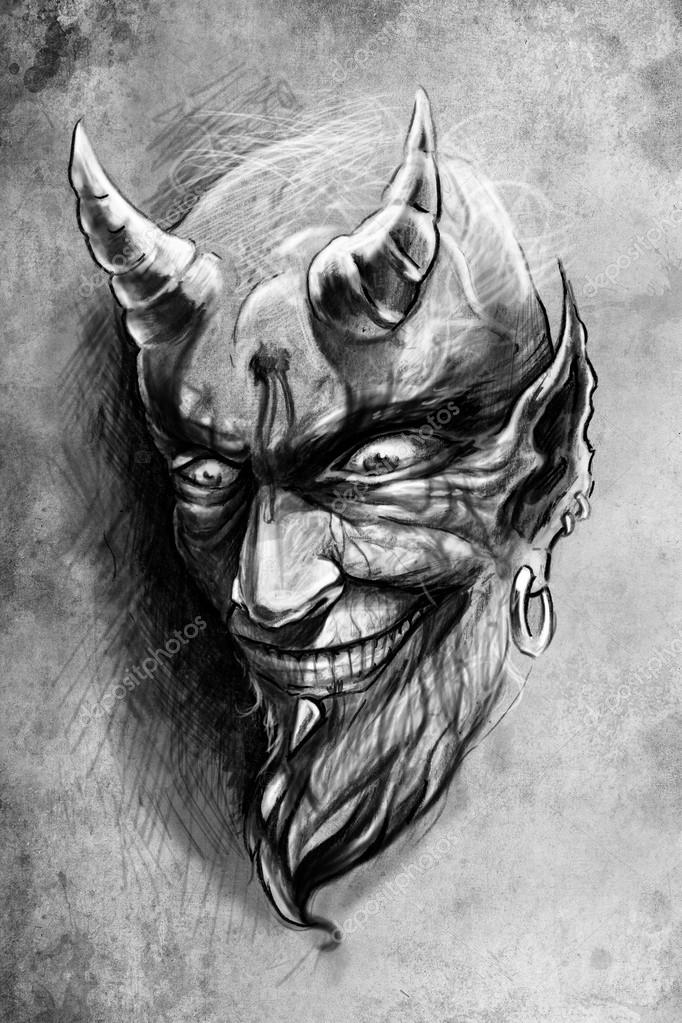 Satan Drawings In Pencil