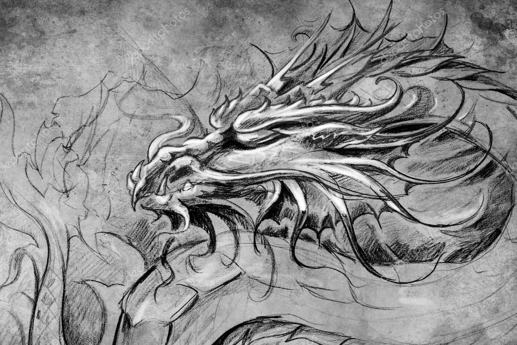 Medieval dragon head. Stock Photo by ©outsiderzone 43063155