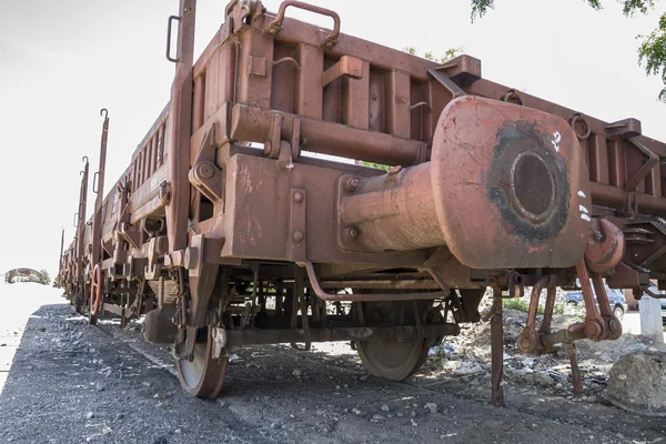 Old freight train Stock Photo by ©outsiderzone 46391639