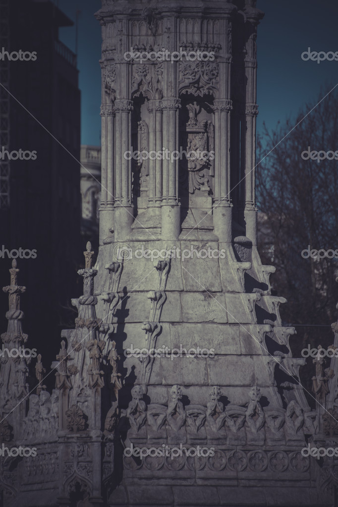 Monumento Col n. Estatua. Crist bal Col n 2024