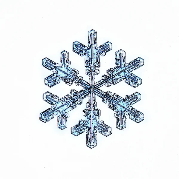 Real snowflakes water crystals — Stock Photo © xload #22163905