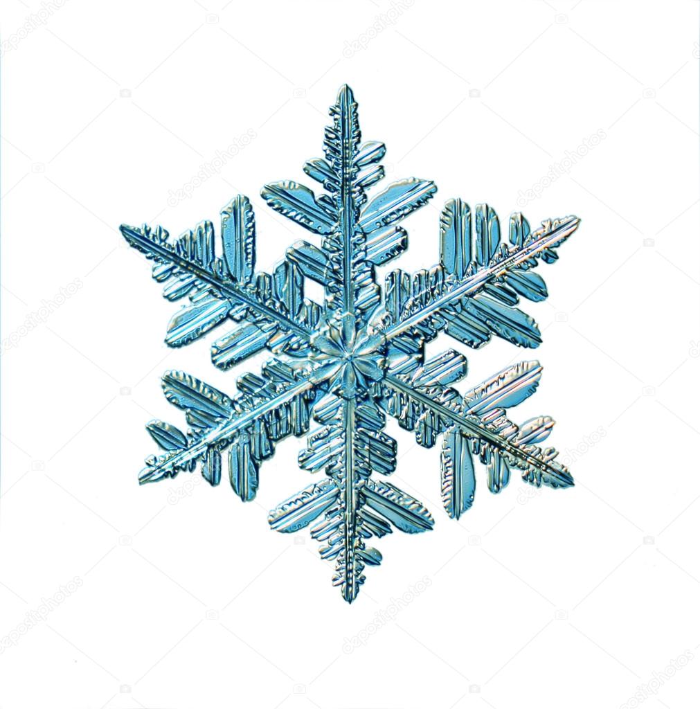 Floco de neve isolado — Stock Photo © xload #34918361