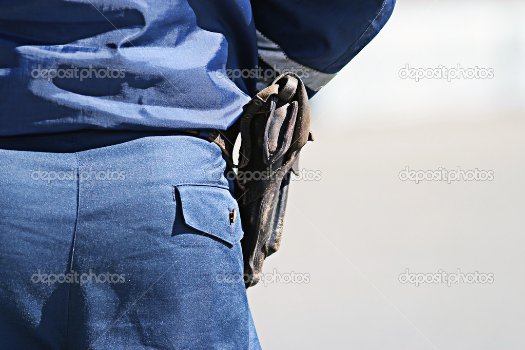 Policeman back — Stock Photo © xload #47589371