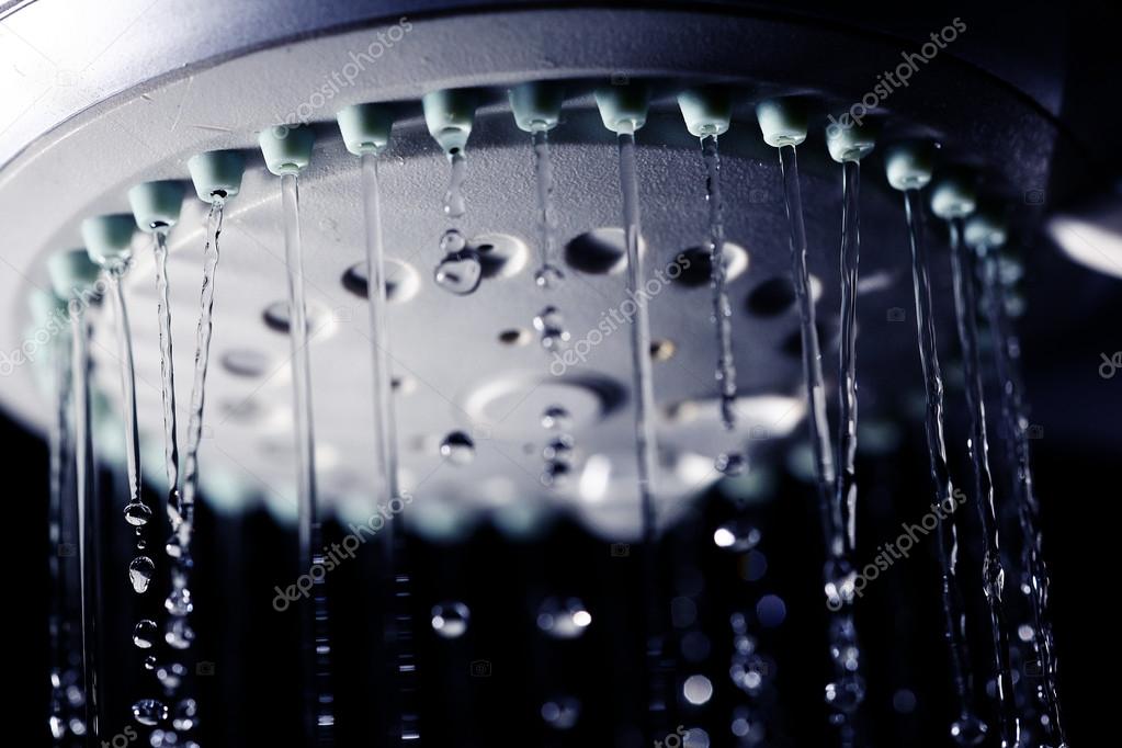 Shower water drops — Stock Photo © xload #47589493