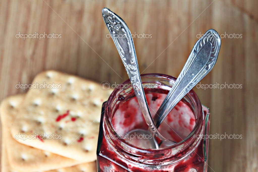 Jar of jam — Stock Photo © xload #47590333