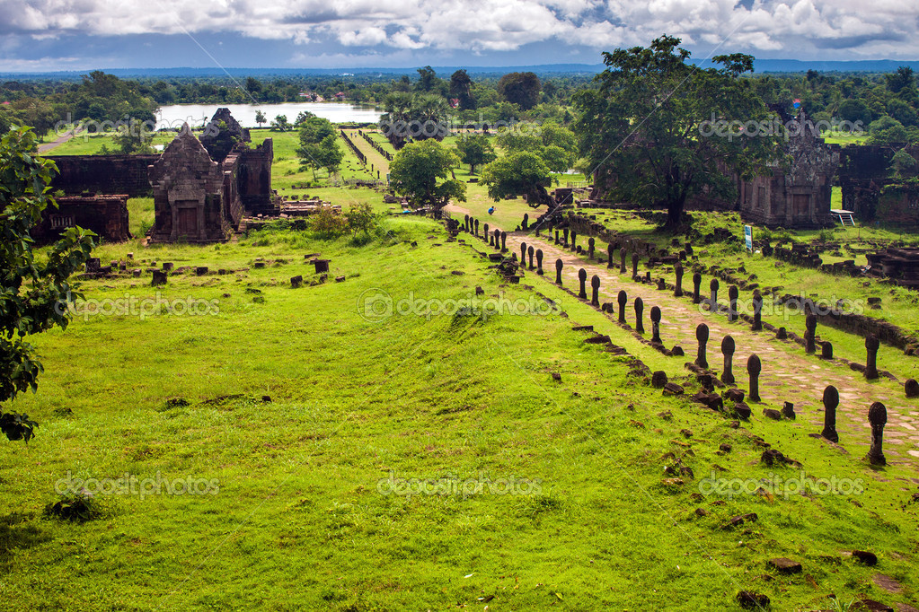 Wat Phu Champasak temple Stock Photo by ©mathes 44304713