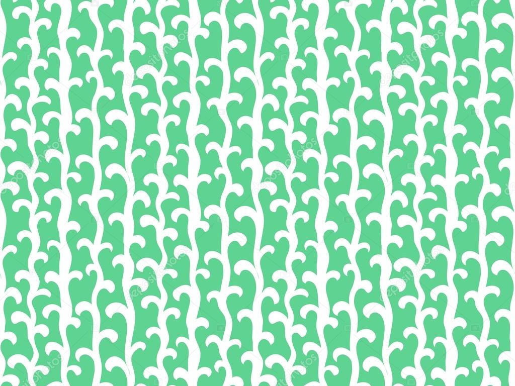 Aqua green color shades | Pattern with vertical vines in aqua green ...