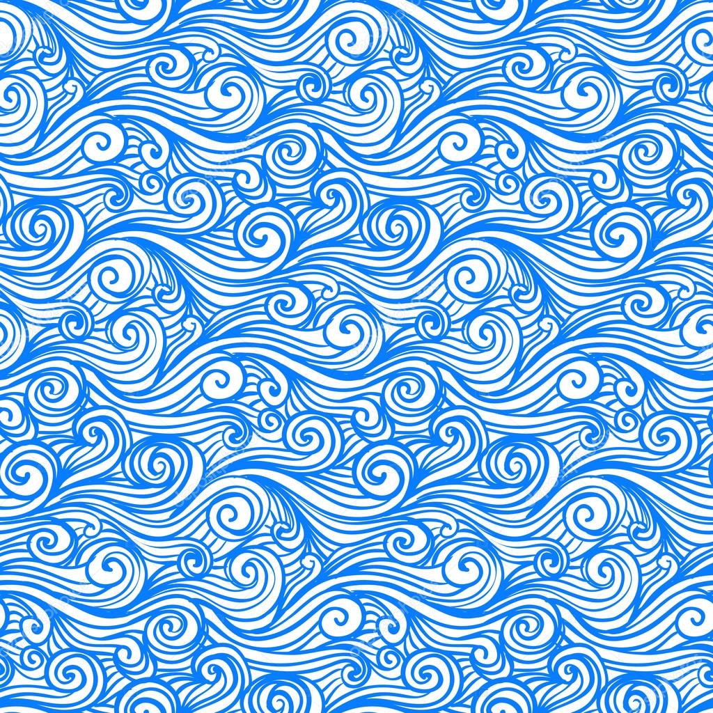 Simple, elegant linear pattern in deep blue. Stock Vector Image by ...