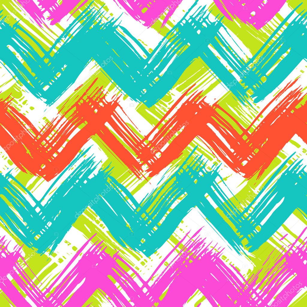 Colorful Chevron Wallpaper