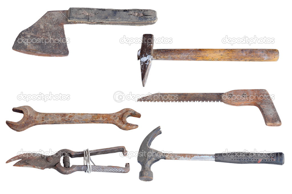 Collection of old tools Stock Photo by ©taviphoto 19459167