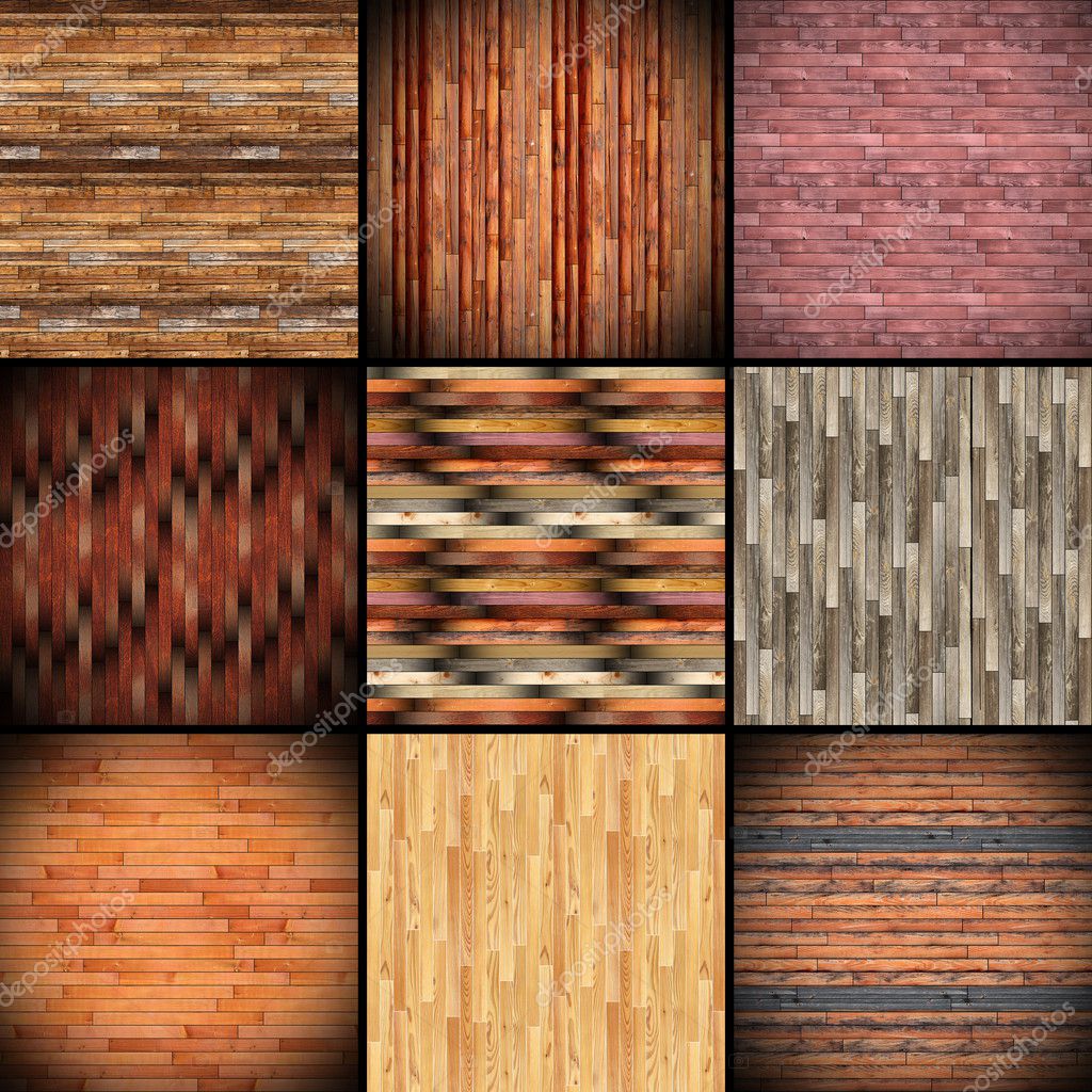 Collage of textures resembling wood tiles — Stock Photo © taviphoto ...