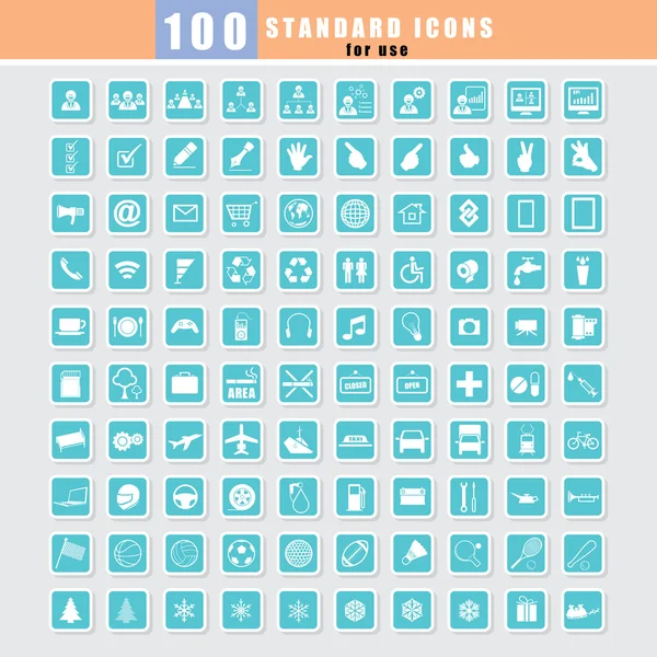Standard icons Vector Art Stock Images | Depositphotos