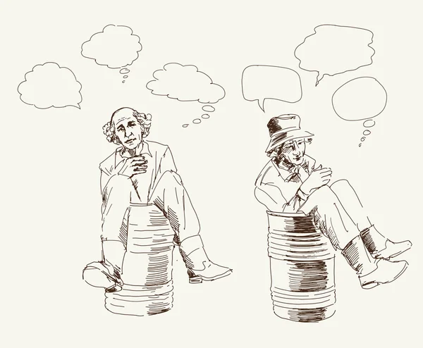 64 ilustraciones de stock de Filosofo pensando caricatura | Depositphotos