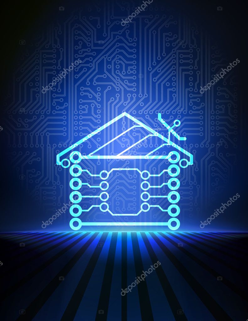 Vector home automation background. Stock Vector Image by ©germina #23320158 Vector home automation background. Stock Vector Image by ©germina #23320158