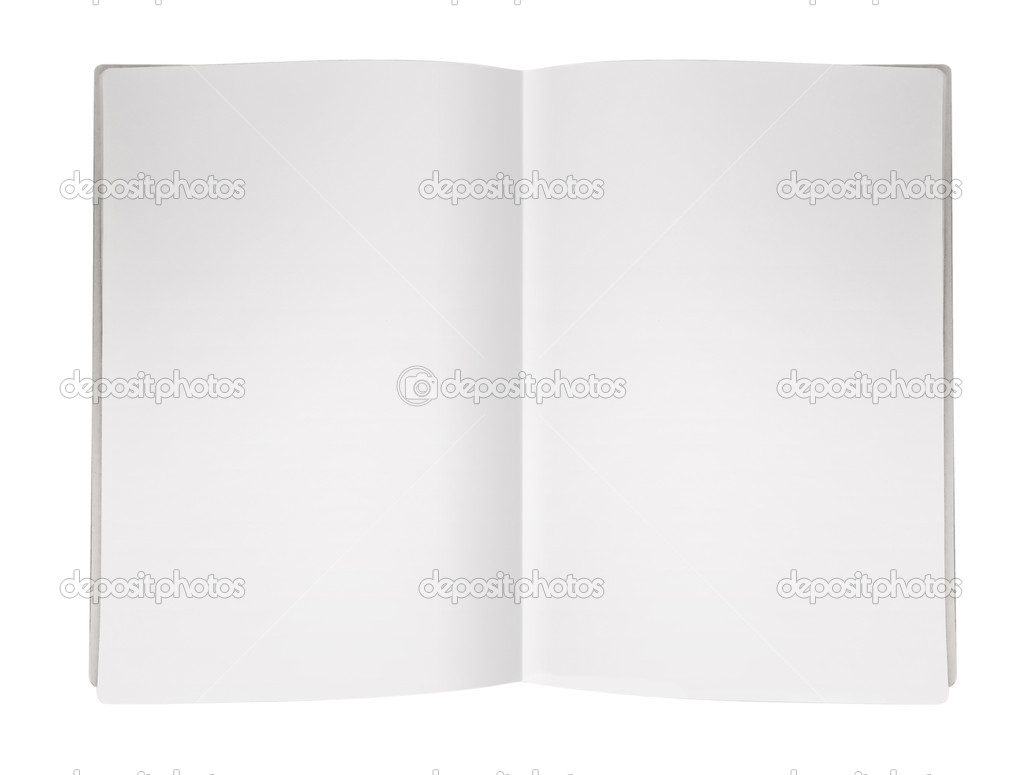 Blank Magazine Page — Stock Photo © tdubic #18161143