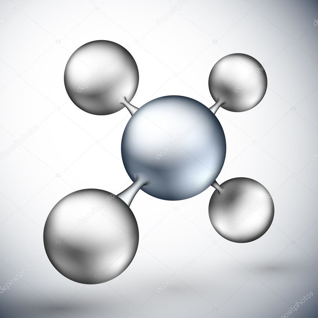 3d molecule Stock Vector Image by ©Elymas #15333983
