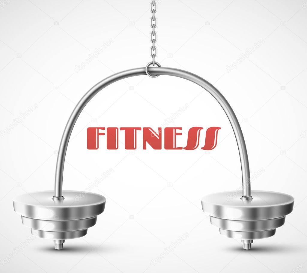 Fitness background Stock Vector by ©Elymas 33757307