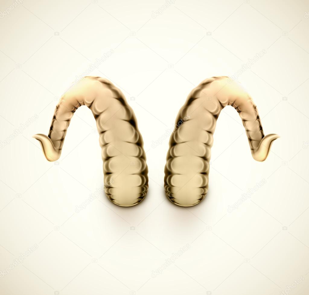 Isolated horns Stock Vector Image by ©Elymas #38247921
