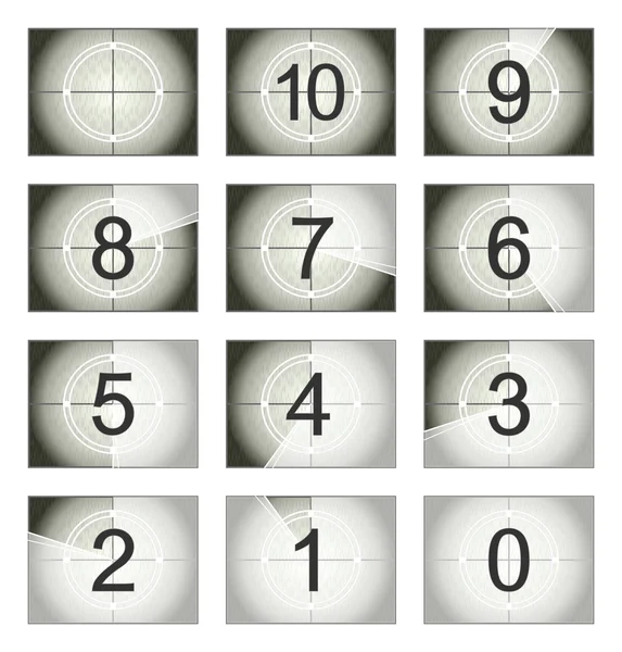 Movie Countdown 5 4 3 2 1 With Sound