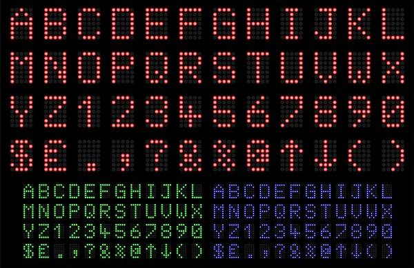 Green Digital Font Stock Vector Image by ©nmarques74 #4259951