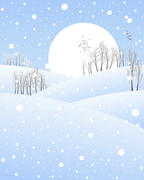 Snowy day Vector Images | Depositphotos