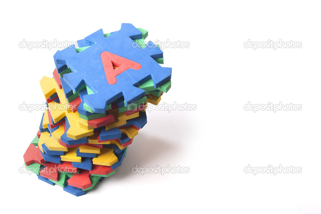 Alphabet puzzle pieces Stock Photo by ©Agigulf1 35641515