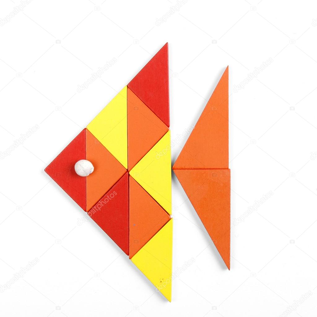 Fish of geometric figures — Stock Photo © Agigulf1 #43363151