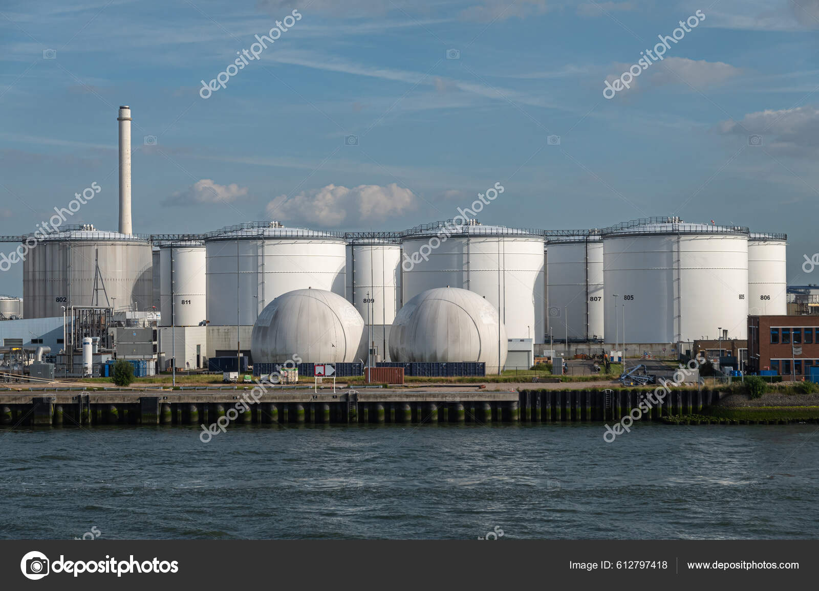 Blue Green Chevron Tank