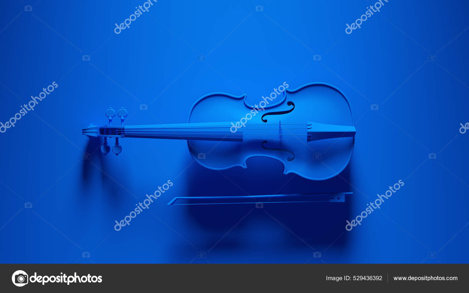 Light Blue Violin