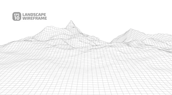 262 Wireframe montanhas Vector Images | Depositphotos