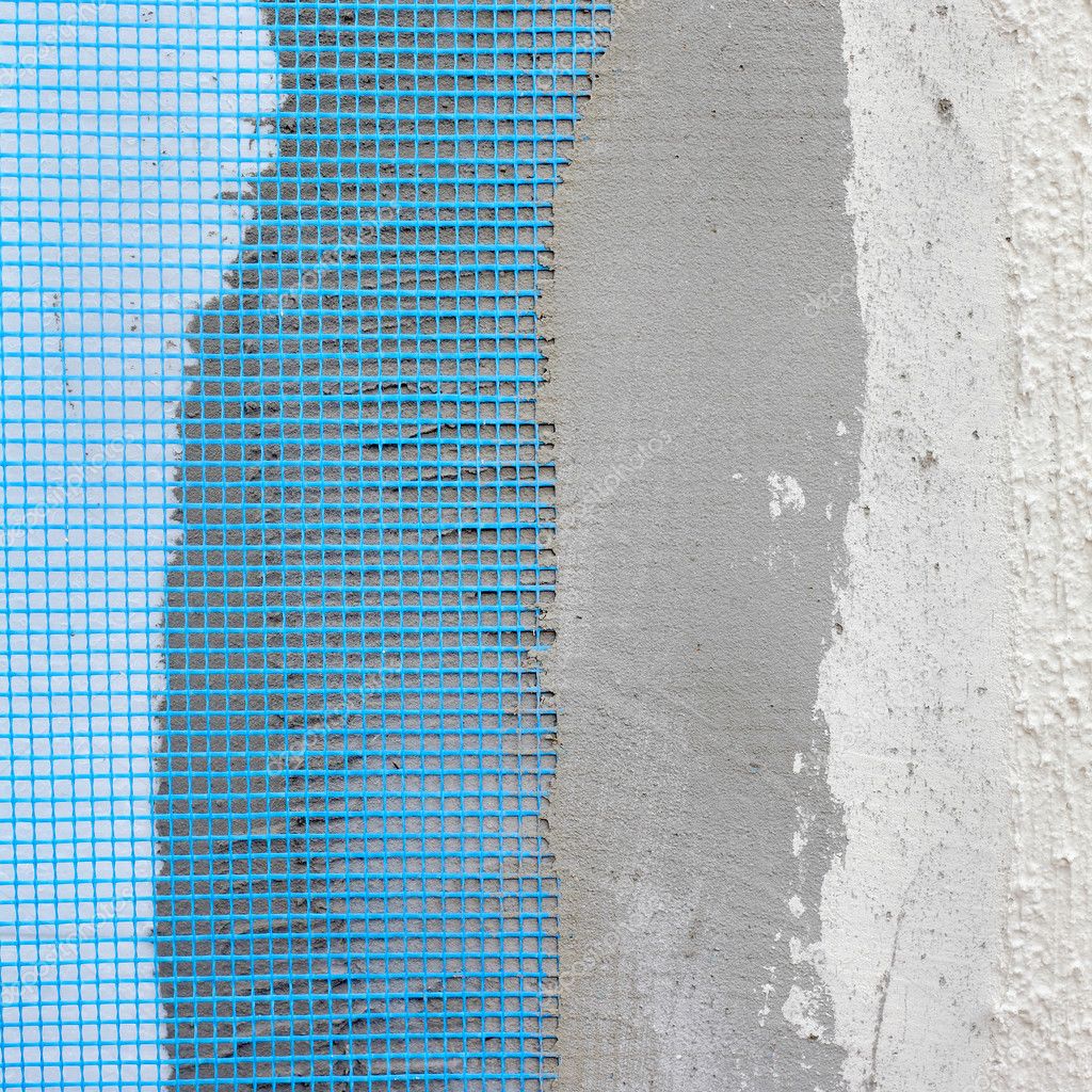 Rénovation domiciliaire, isolation en mortier sur polystyrène ...