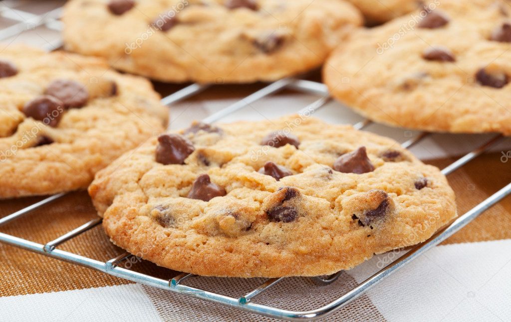 Chocolate Chip Cookies Stock Photo by ©songbird839 15575563